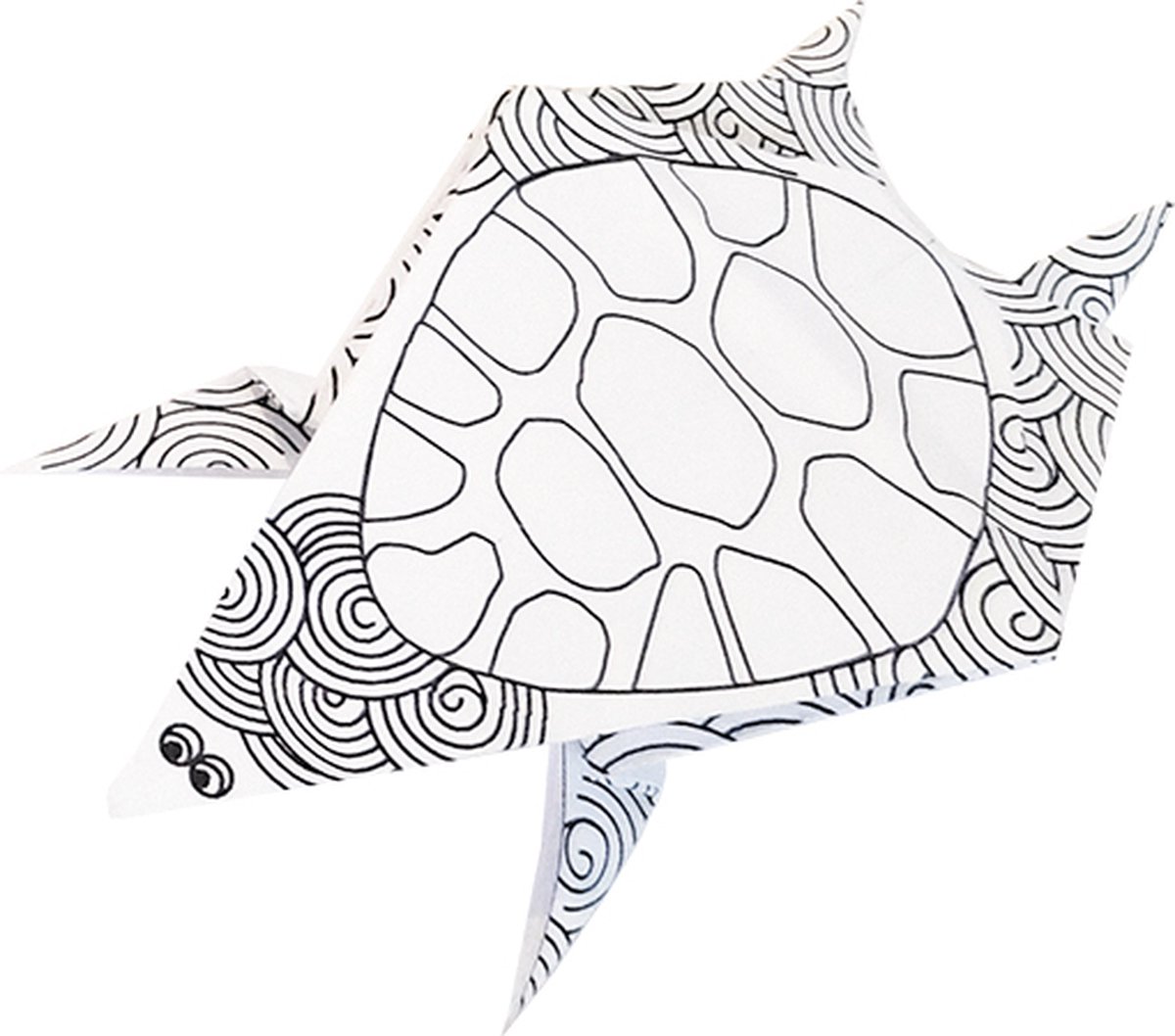 origami coloring book