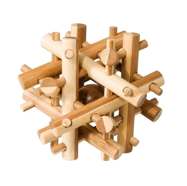 Bamboo puzzle "Magic stick" made by Riviera Games, 17492.