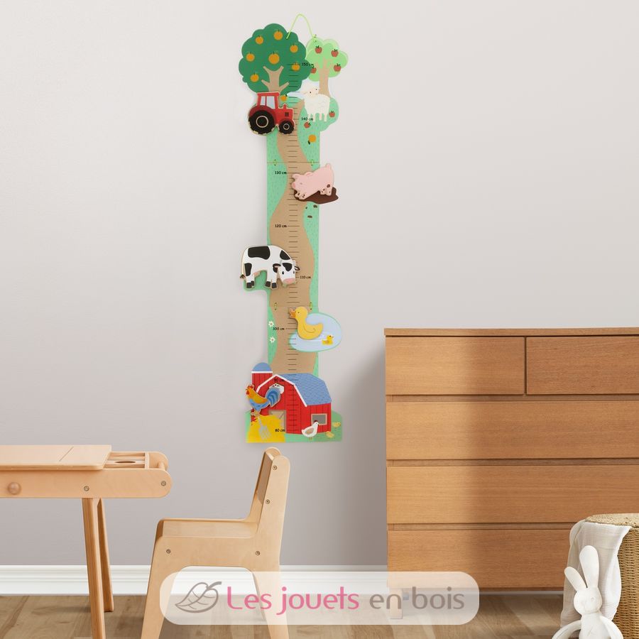 Farm Height Chart - Ulysse - Wooden toys