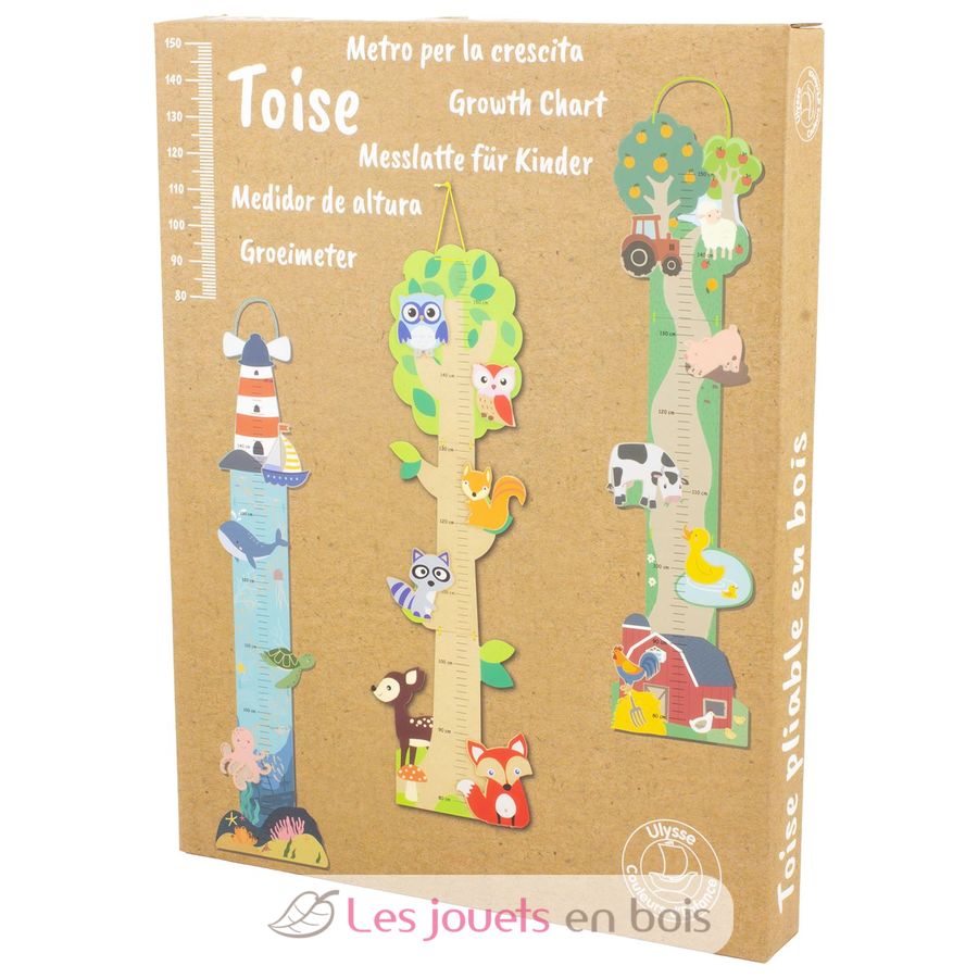 Farm Height Chart - Ulysse - Wooden toys