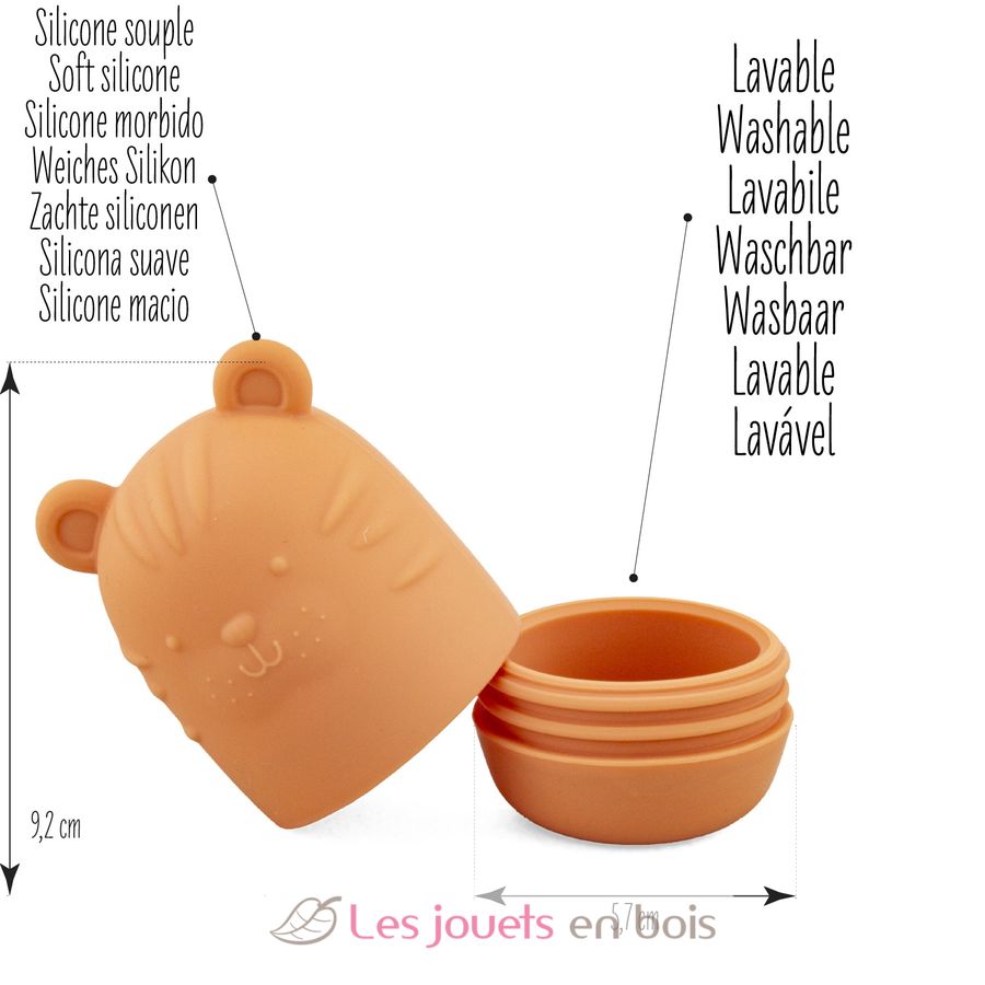 Animals silicone water squirters - Ulysse - Baby bath toys