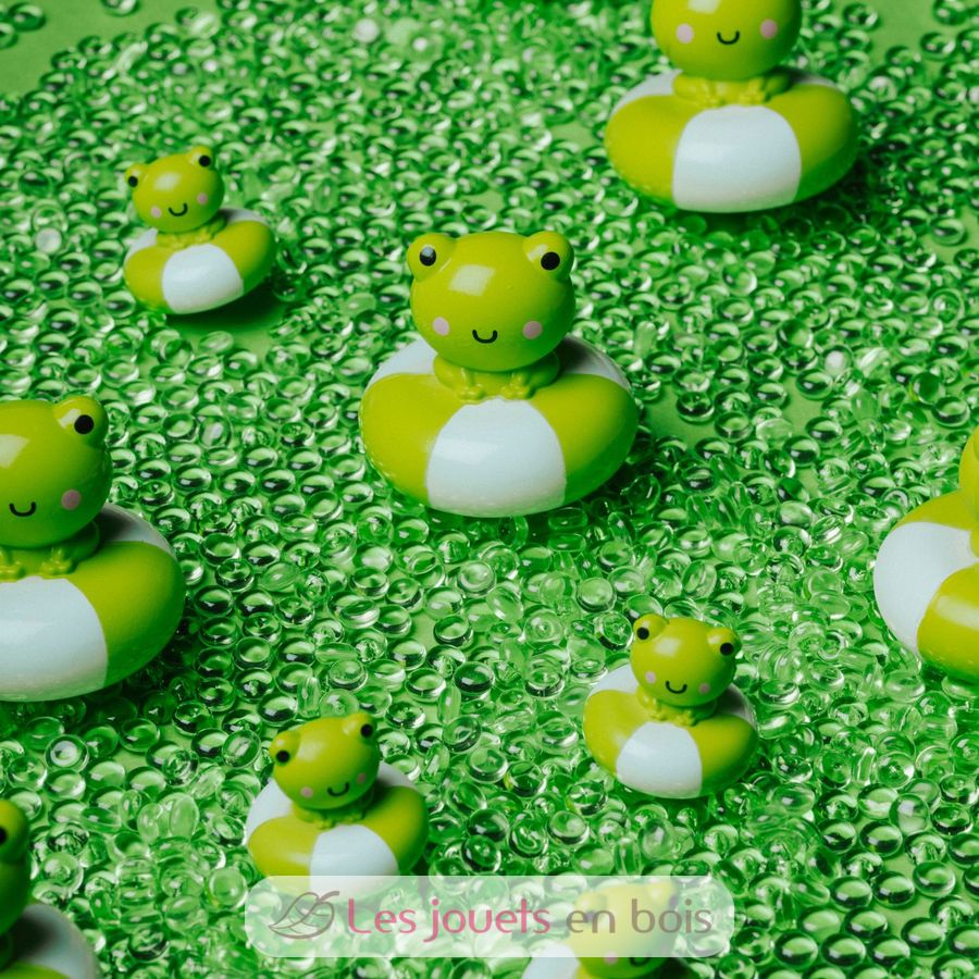 Happy Bubbles Froggies - Petit Boum - Baby bath toys