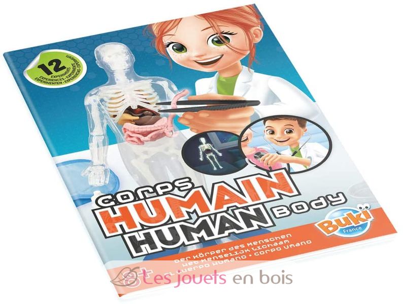 Human Body Buki France - scientific box for child