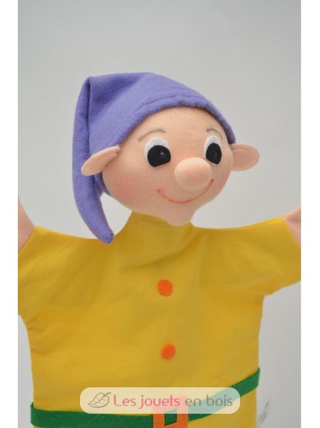 Dwarf yellow hand puppet 26 cm - Hand puppets and wooden theaters
