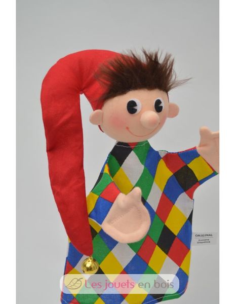 Jester hand puppet 26 cm - Hand puppets and wooden theaters
