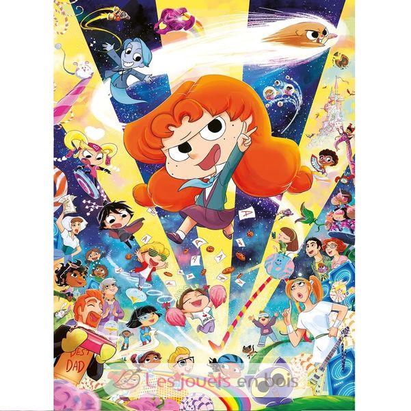 Puzzle Mortelle Adèle 500 Pieces Nathan Puzzles Made In Europe