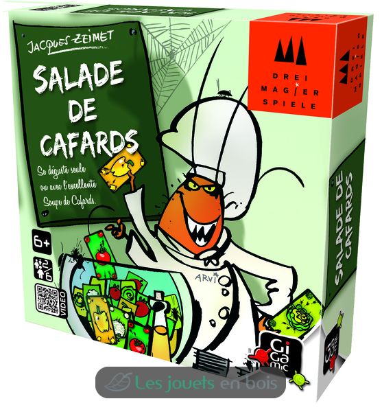 Cockroach salad - Gigamic DRKSAL - Cards Game