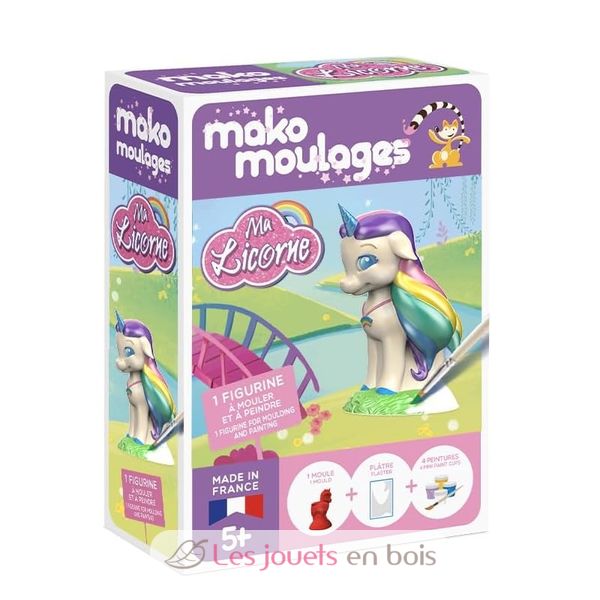 Molding box My Rainbow Unicorn - mako moulages - Plaster figurines to ...