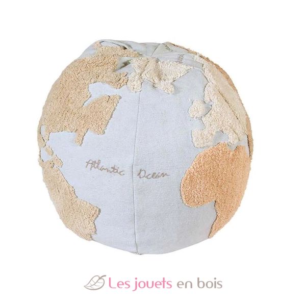 Pouf World Map - Lorena Canals - Children's pouf