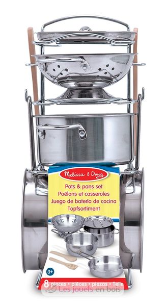 Melissa & doug pots & pans set store
